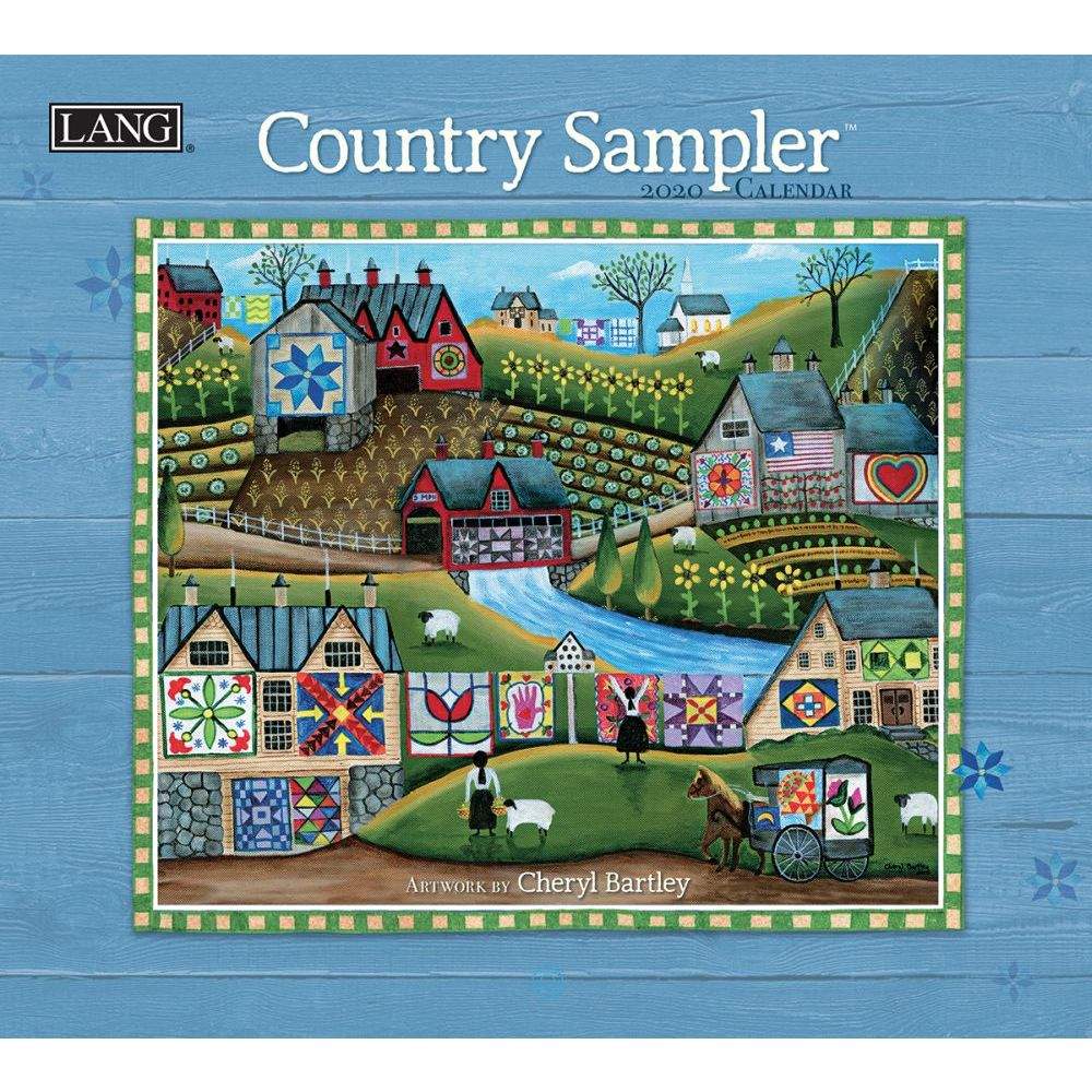 Solve LANG 2020 Wall Calendar Country Sampler jigsaw puzzle online with ...