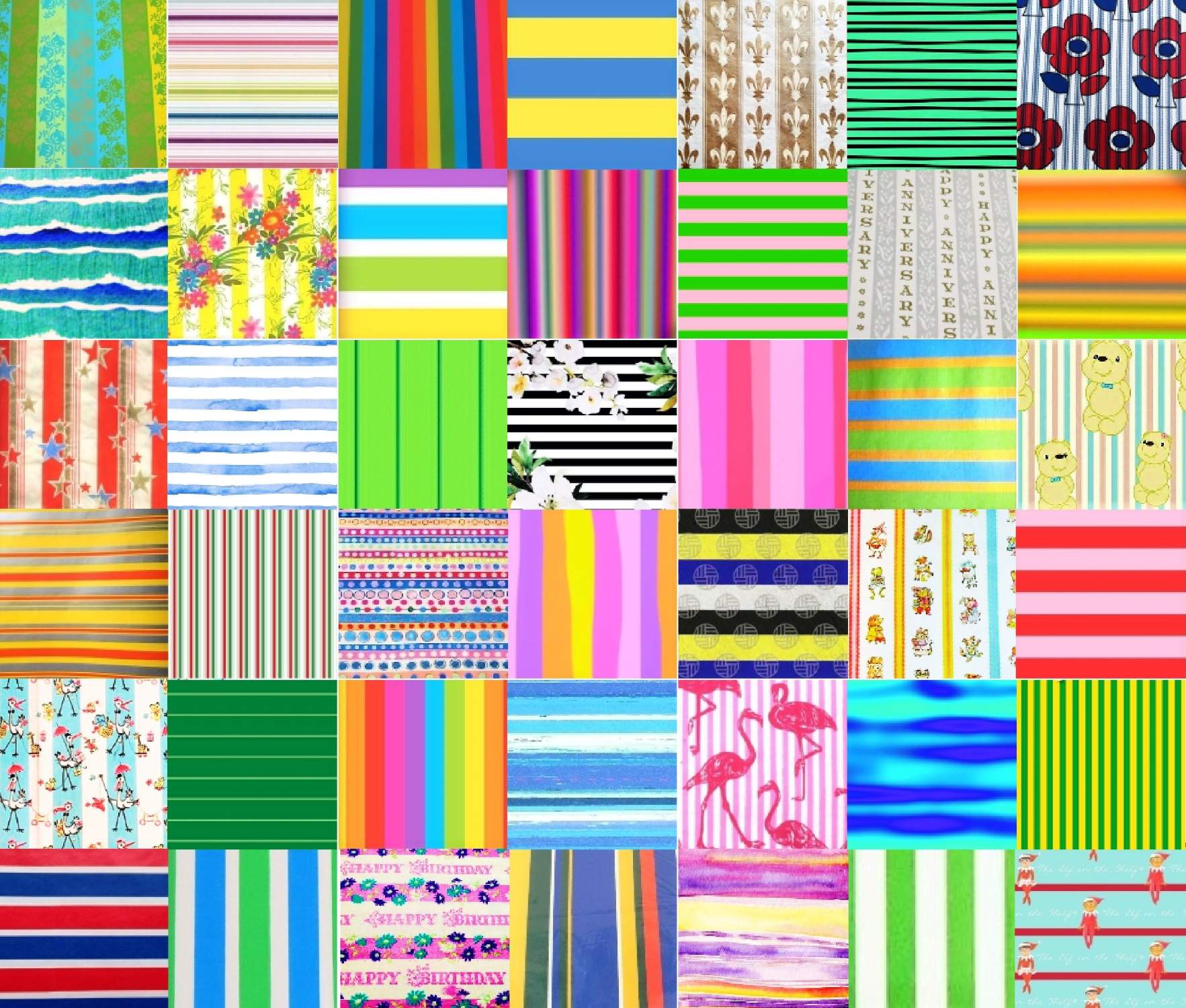 Solve WRAPPING PAPER STRIPES jigsaw puzzle online with 418 pieces
