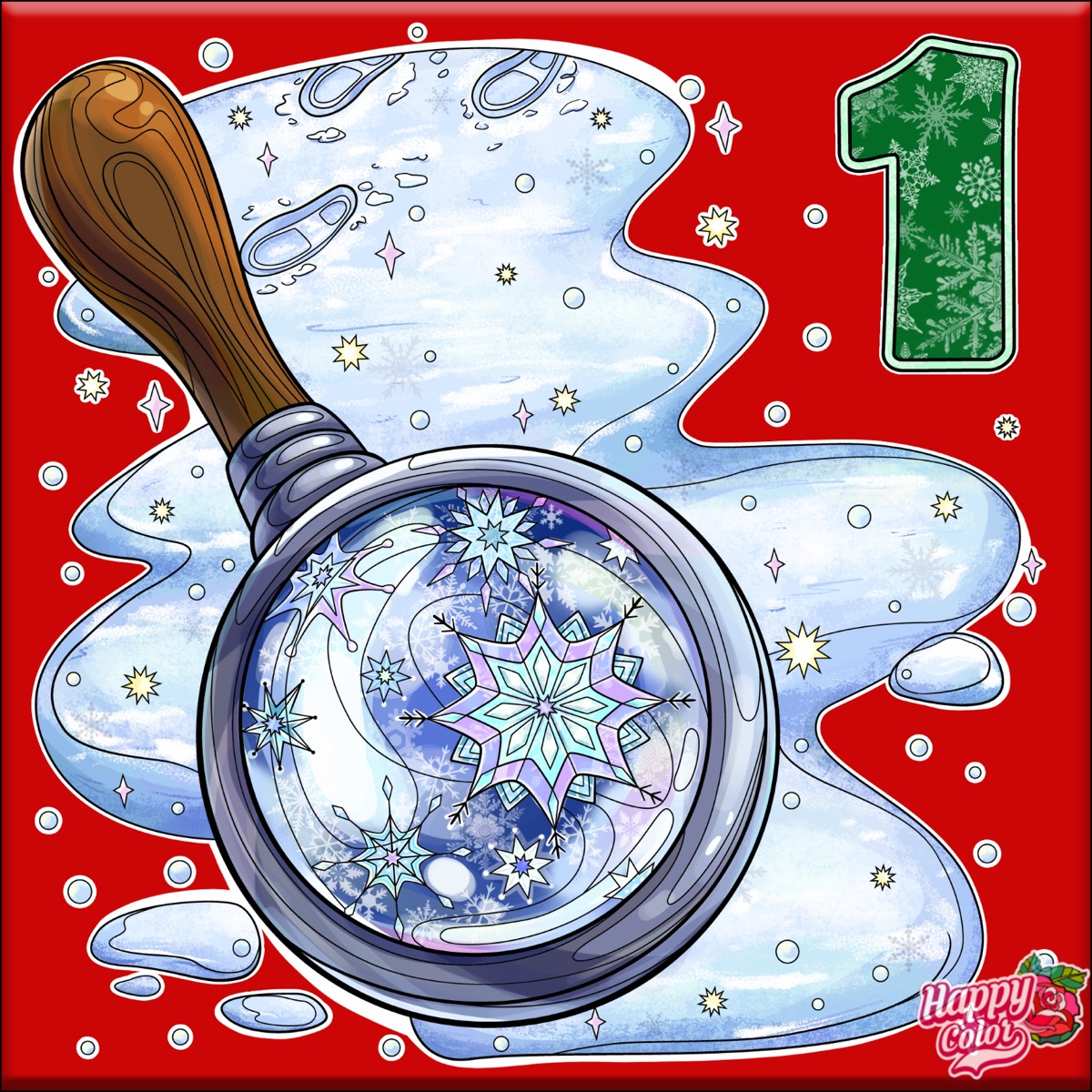 Solve Snowflakes 400 jigsaw puzzle online with 400 pieces