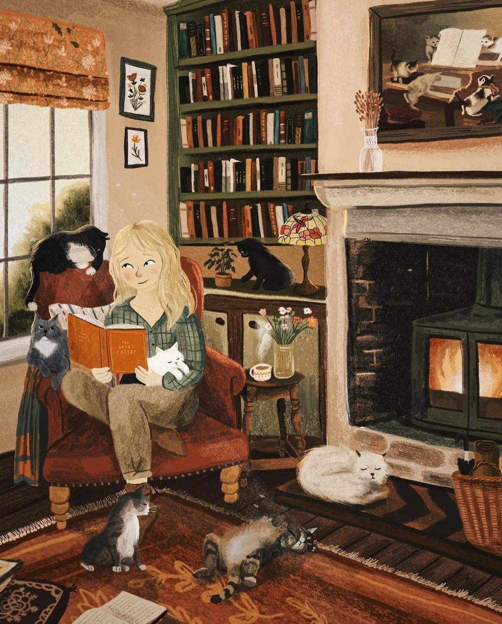 Solve Artist Jess Mason jigsaw puzzle online with 80 pieces