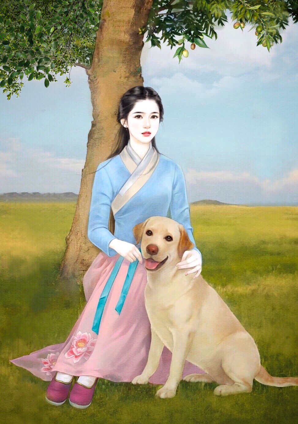 Solve Amazing best friends jigsaw puzzle online with 140 pieces