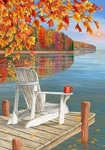Solve Fall Reflections jigsaw puzzle online with 48 pieces