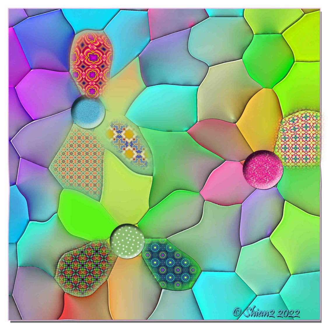 Solve Odd Flowers jigsaw puzzle online with 64 pieces