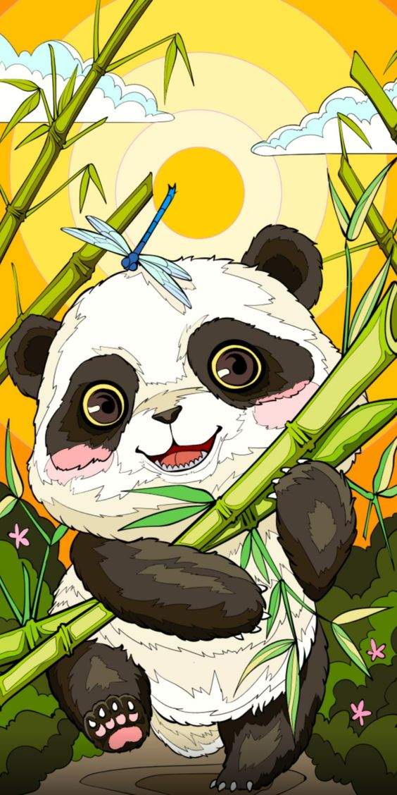 Solve Pandi , panda, petit ourson de chine jigsaw puzzle online with ...