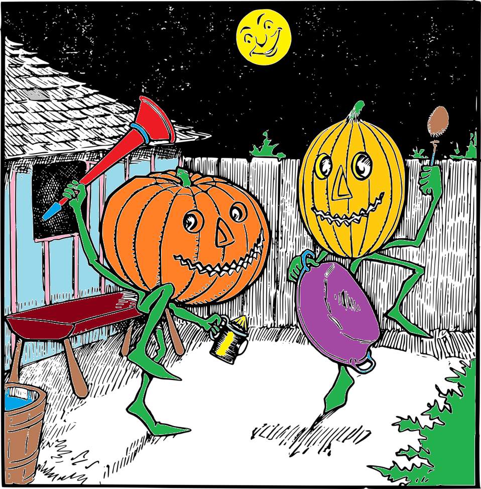 Solve CA 1030 - Halloween dancing pumpkins 🎃 (Medium) jigsaw puzzle ...