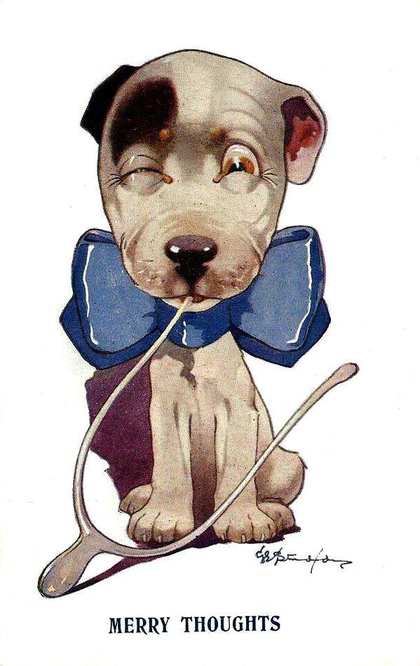 Solve Bonzo, Merry Thoughts, ca 1930 by George Ernest Studdy (English ...