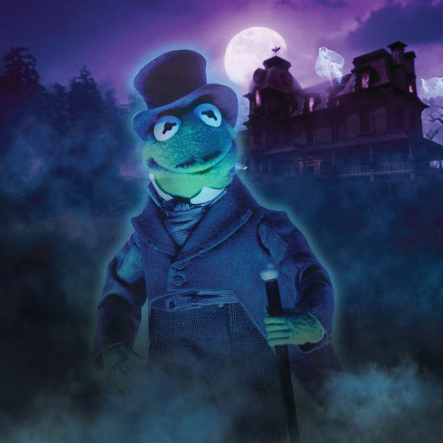 Solve spooky kermit jigsaw puzzle online with 110 pieces