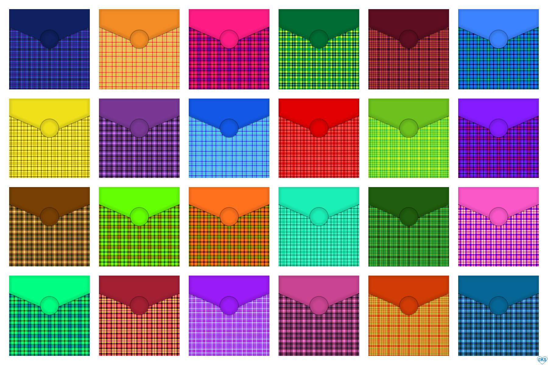 Solve Plaid Pockets!! ~ XL jigsaw puzzle online with 384 pieces