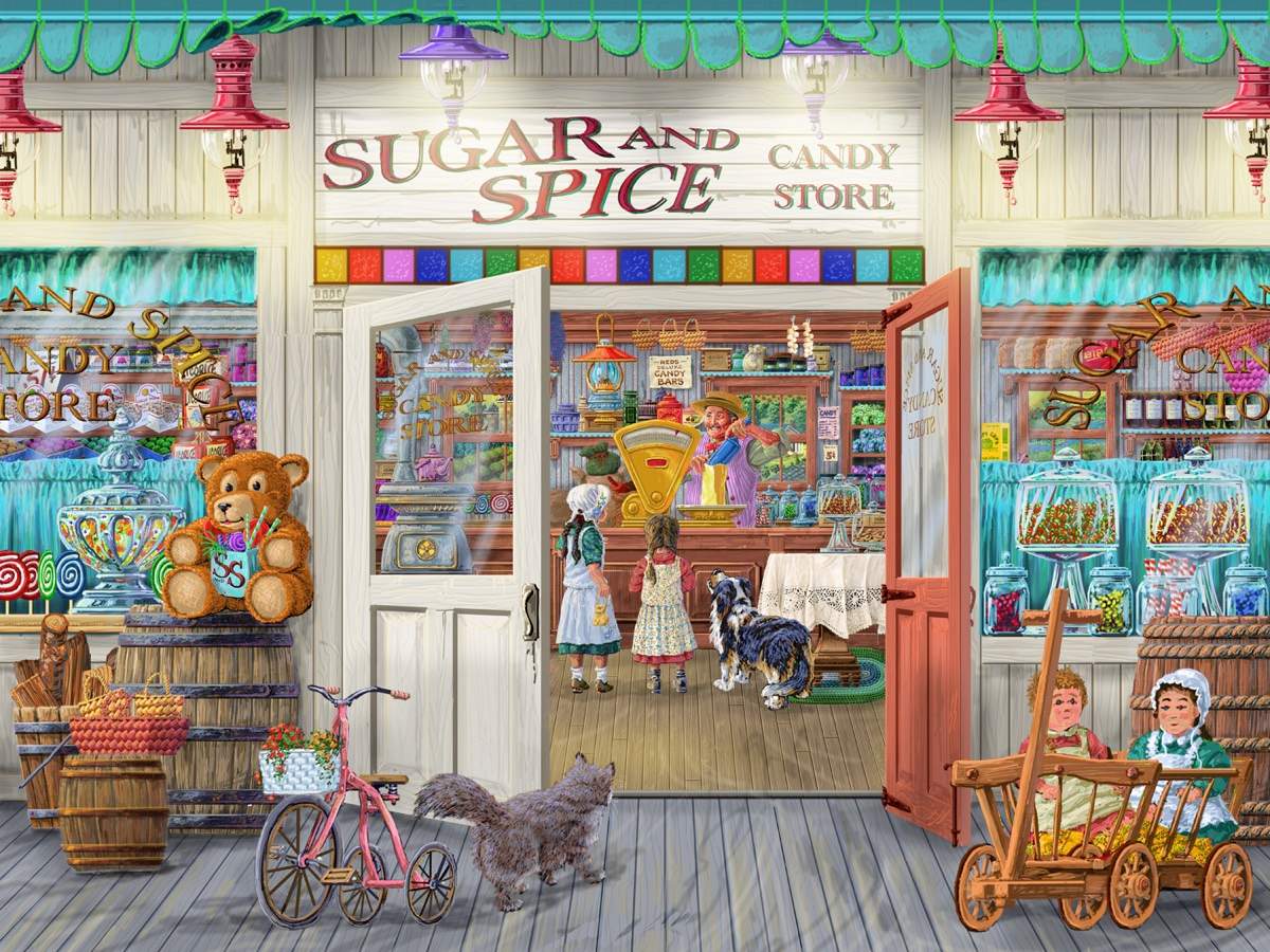 Solve Sugar and Spice jigsaw puzzle online with 108 pieces