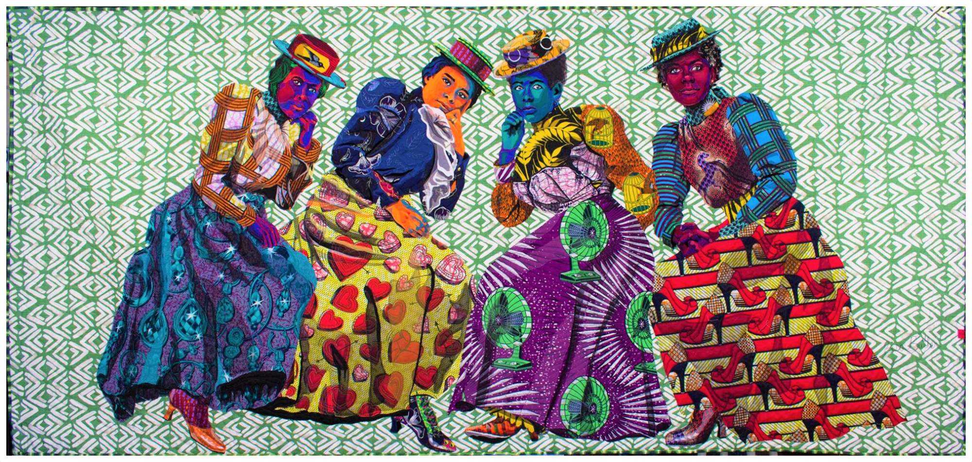 Solve I Know Why the Caged Bird Sings ~ Bisa Butler jigsaw puzzle ...