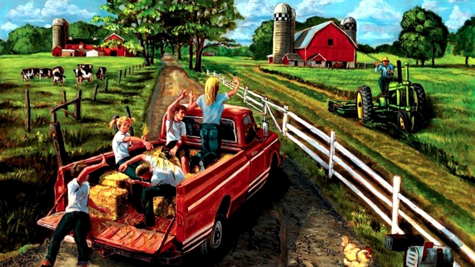 Jigsaw Puzzle | farm fun | 350 pieces | Jigidi