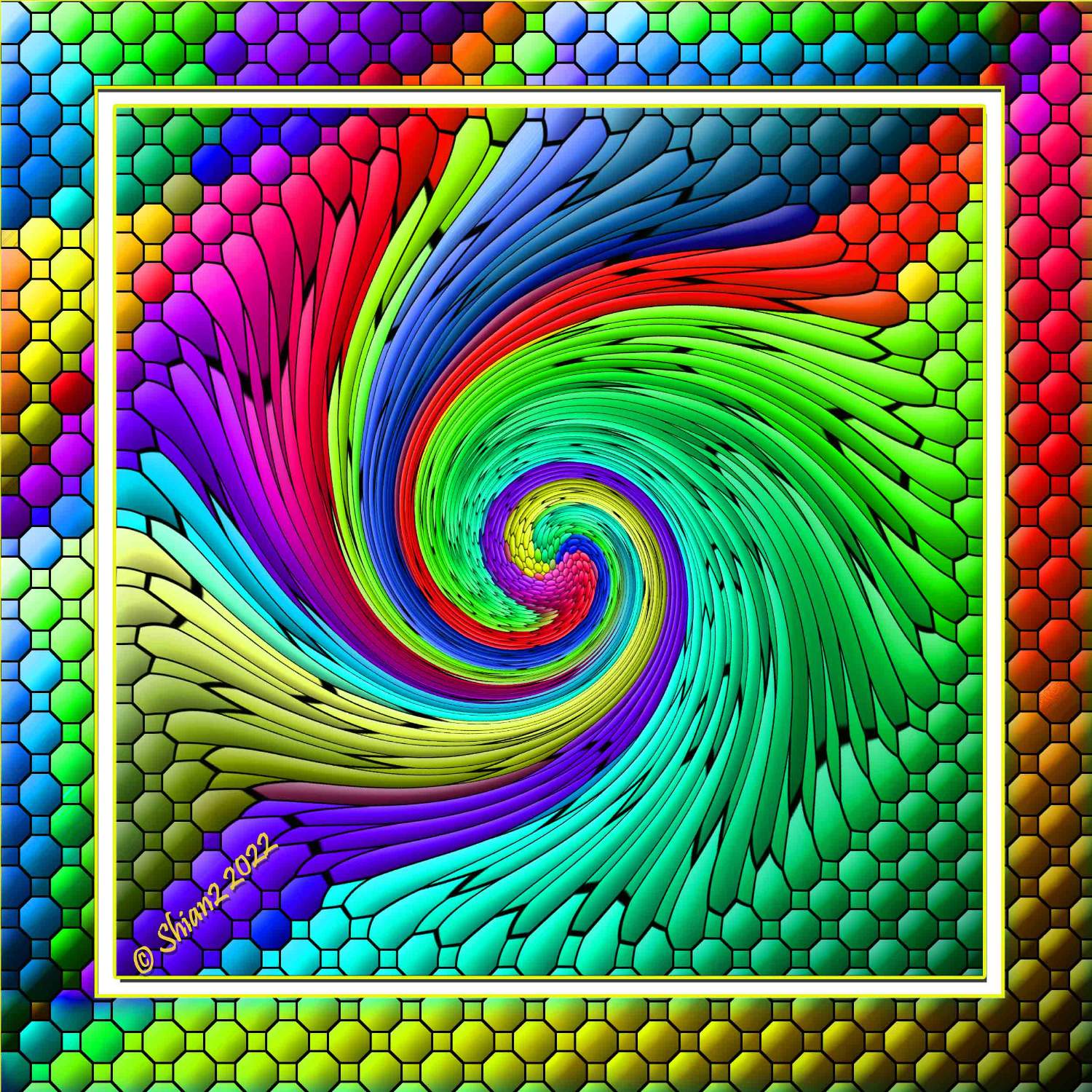 Solve Swirl Puzzle jigsaw puzzle online with 144 pieces