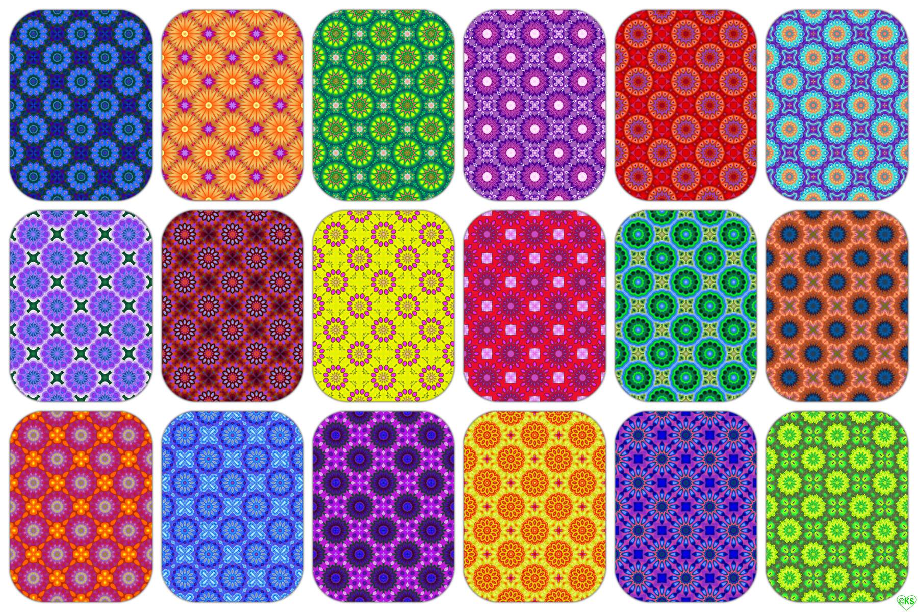 Solve Pattern Patches!! ~ XL jigsaw puzzle online with 384 pieces