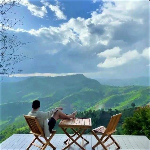 Jigsaw Puzzle | Deck with a view | 110 pieces | Jigidi