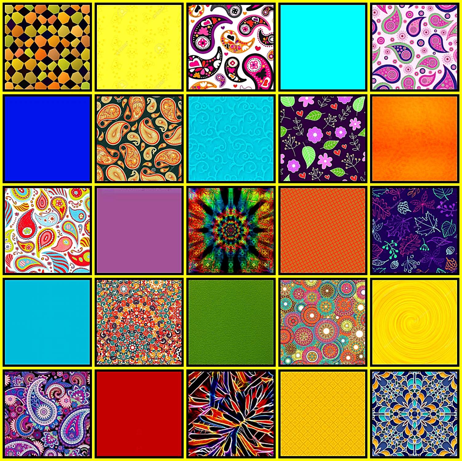 Solve Paisley Abstract jigsaw puzzle online with 169 pieces