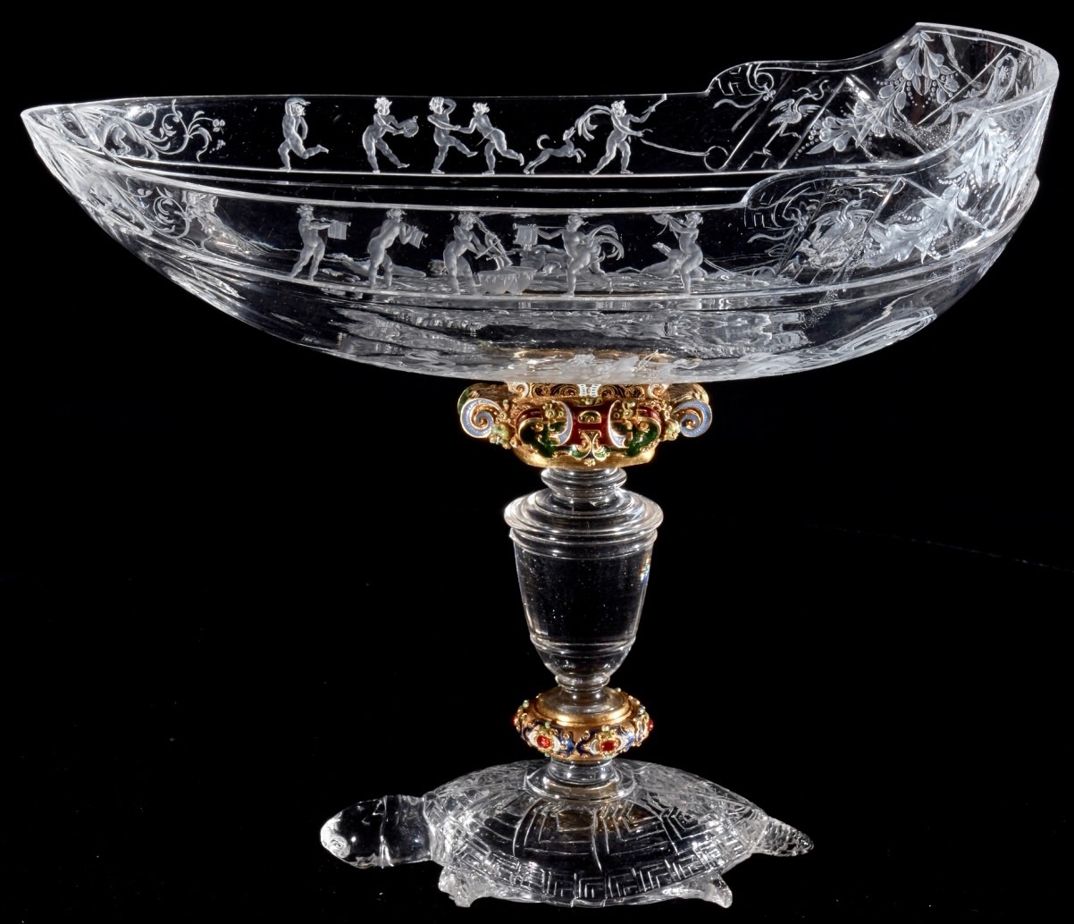 Solve Rock Crystal Tortoise Boat, Milan, ca. 1570 jigsaw puzzle online ...