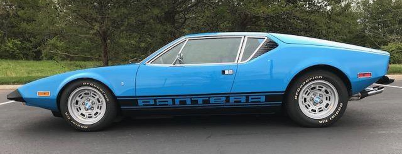 Solve Pat's Museum #37 1974 DeTomaso Pantera 351 C mid-engine jigsaw ...