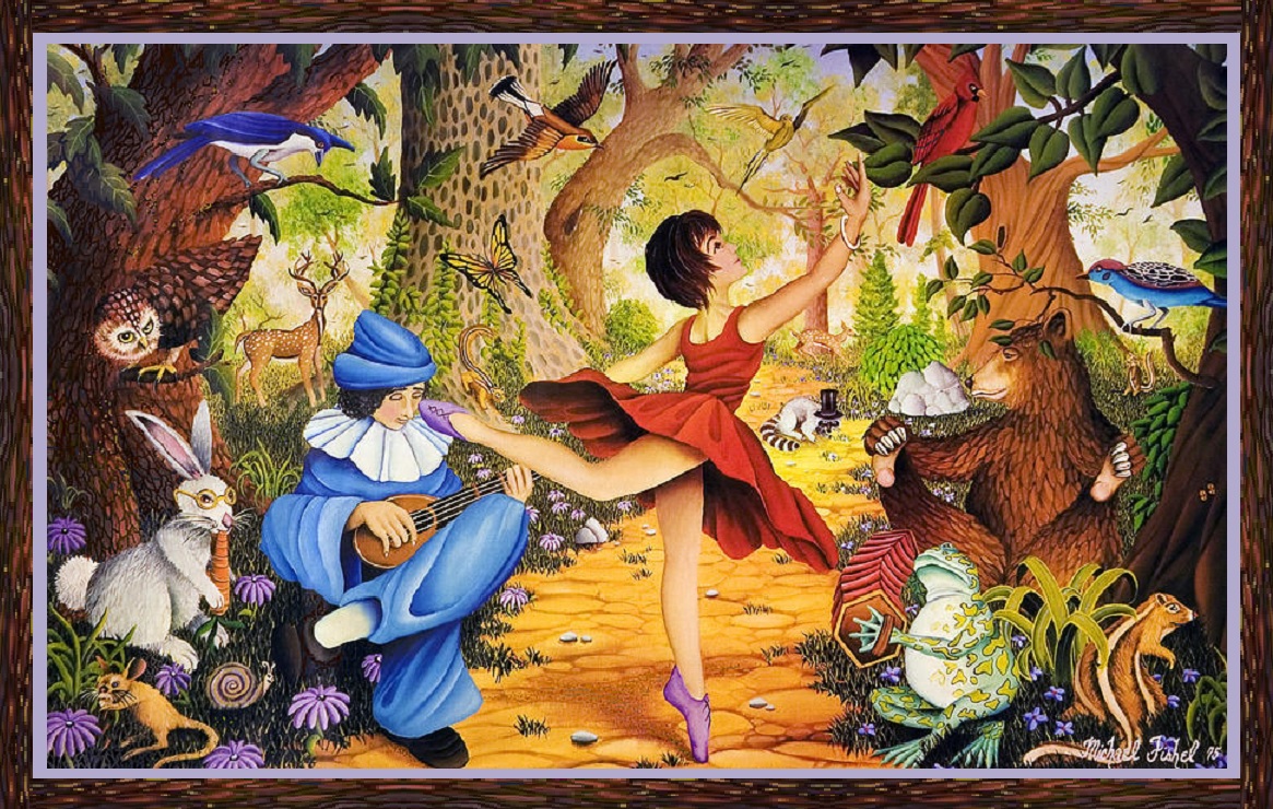Solve The Dancer jigsaw puzzle online with 126 pieces
