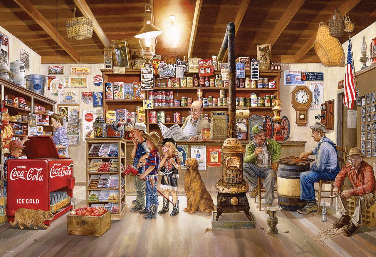 Solve The General Store jigsaw puzzle online with 117 pieces