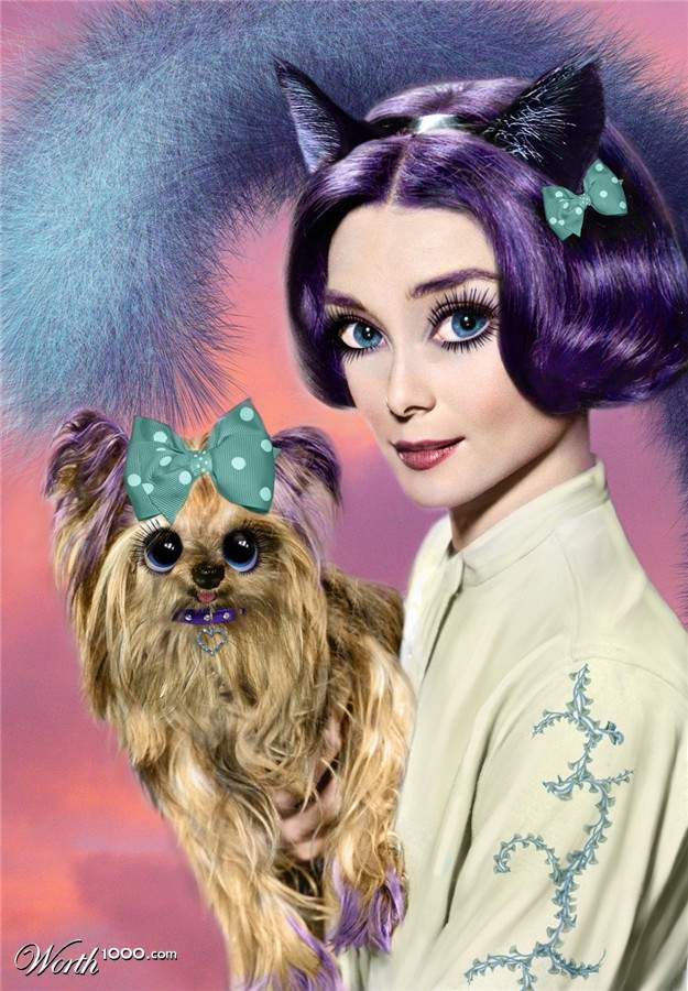 Solve Audrey Hepburn :)) jigsaw puzzle online with 70 pieces