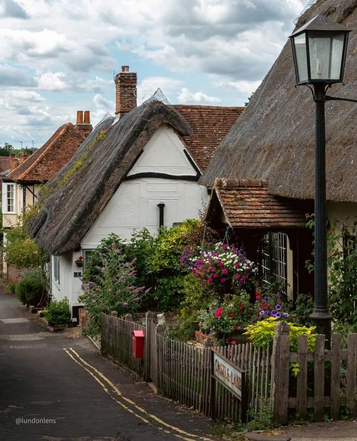 Solve Village scene from Castle Hedingham, Essex, England jigsaw puzzle ...