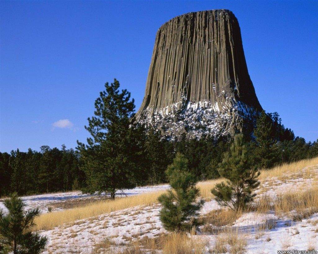 Solve devils-tower-national-monument_wyoming jigsaw puzzle online with ...