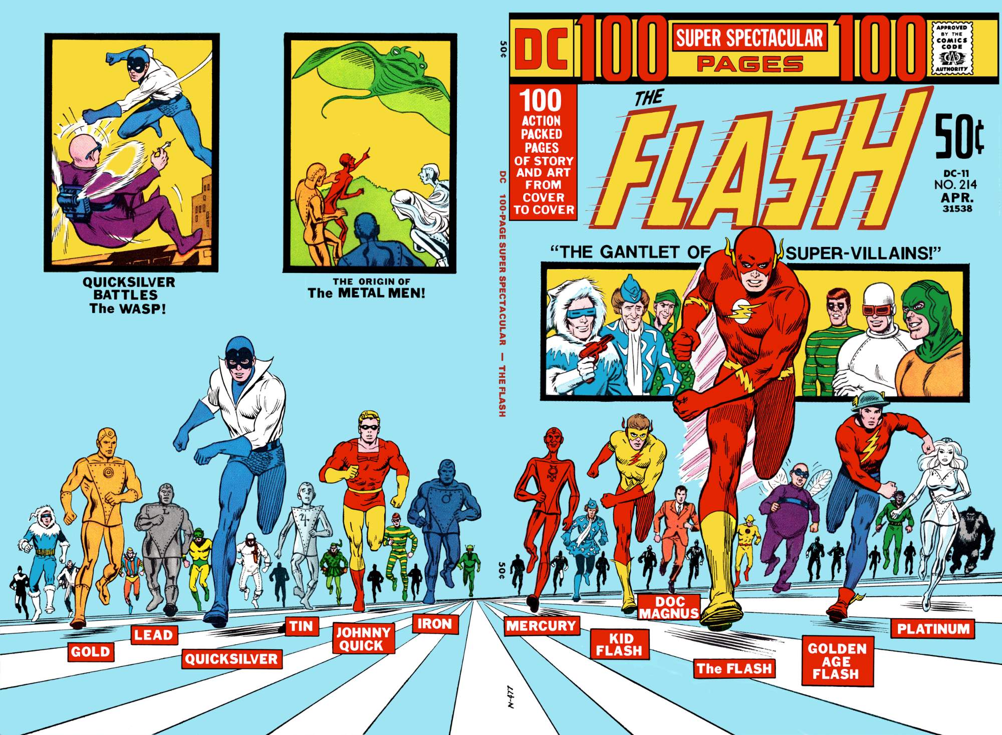 Solve The Flash Super Spectacular jigsaw puzzle online with 500 pieces