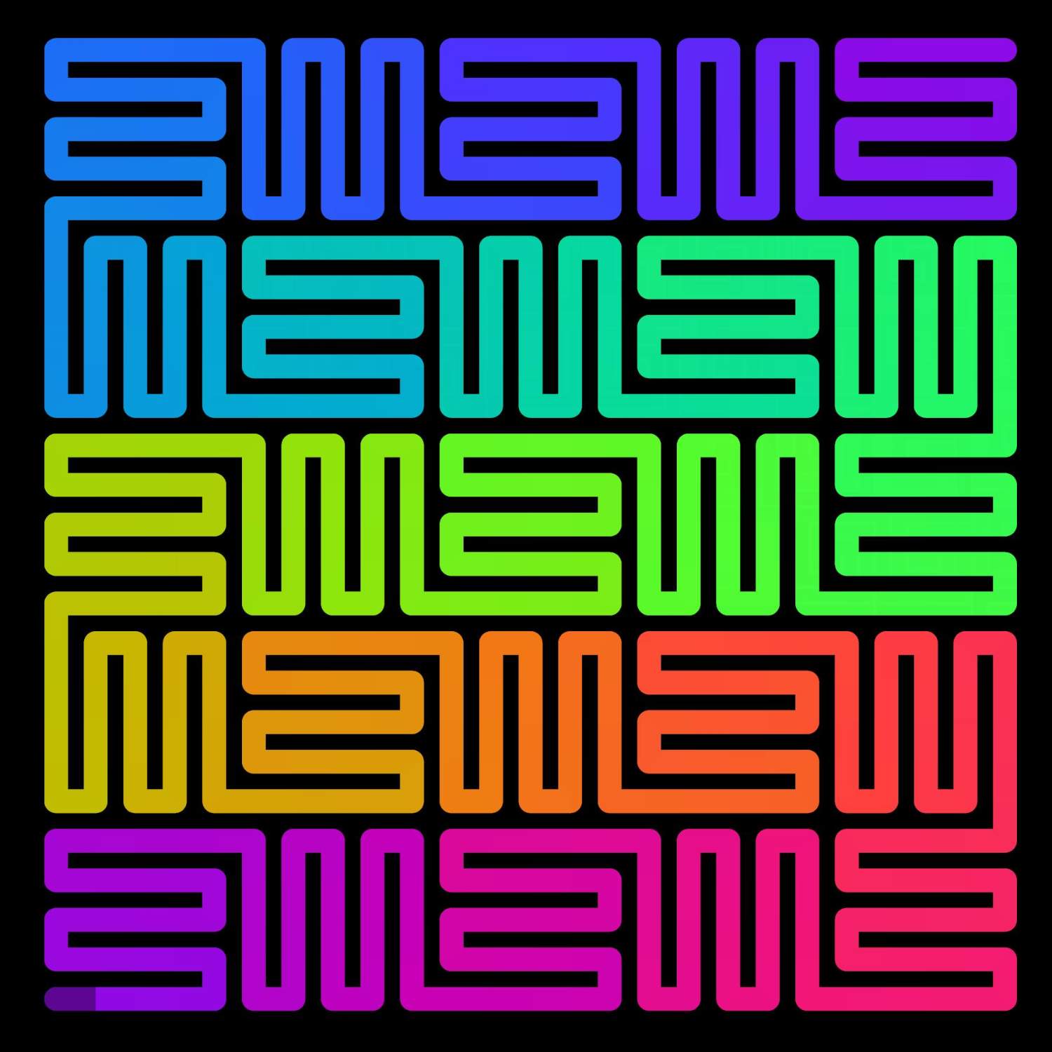 Solve Maze 38 jigsaw puzzle online with 256 pieces