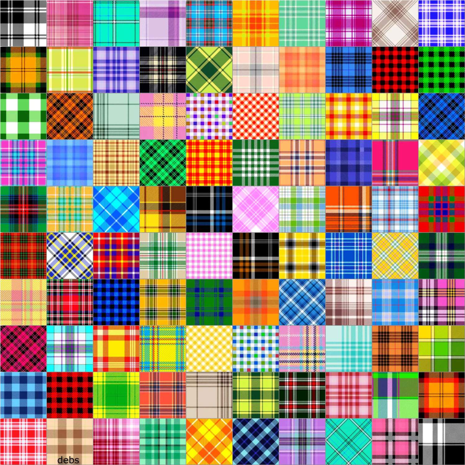 Solve Plaid Mix jigsaw puzzle online with 400 pieces