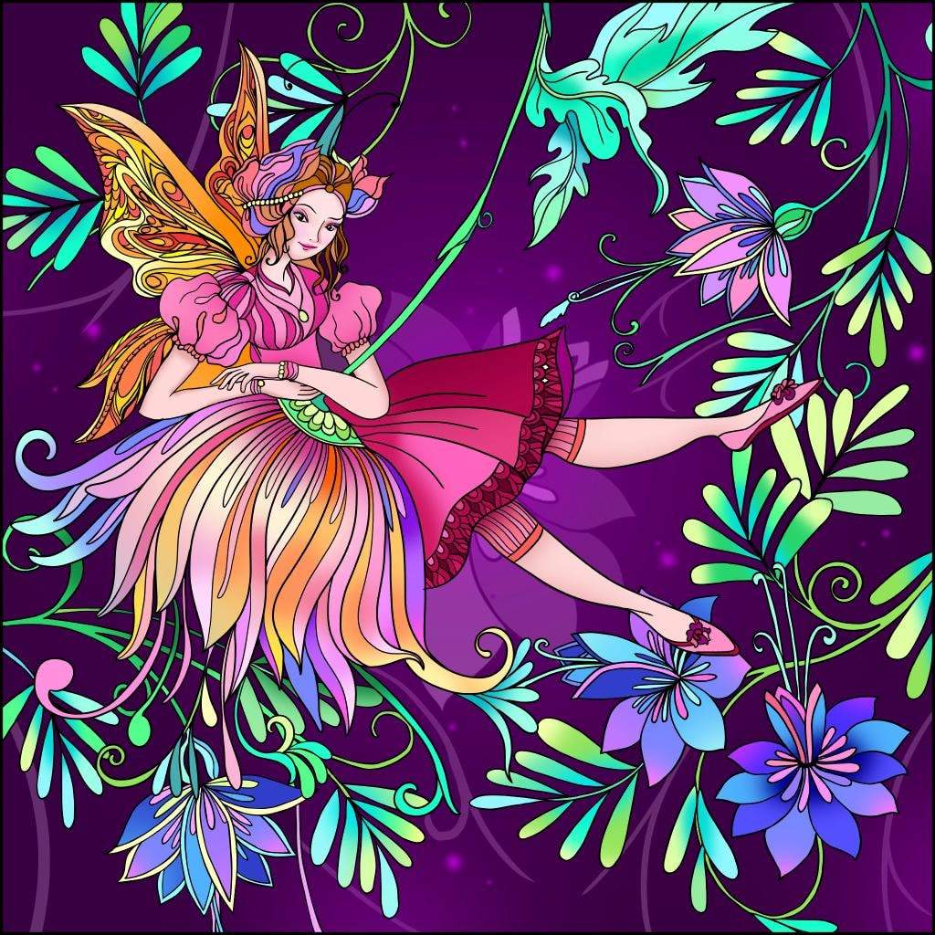 Solve Fairy jigsaw puzzle online with 64 pieces