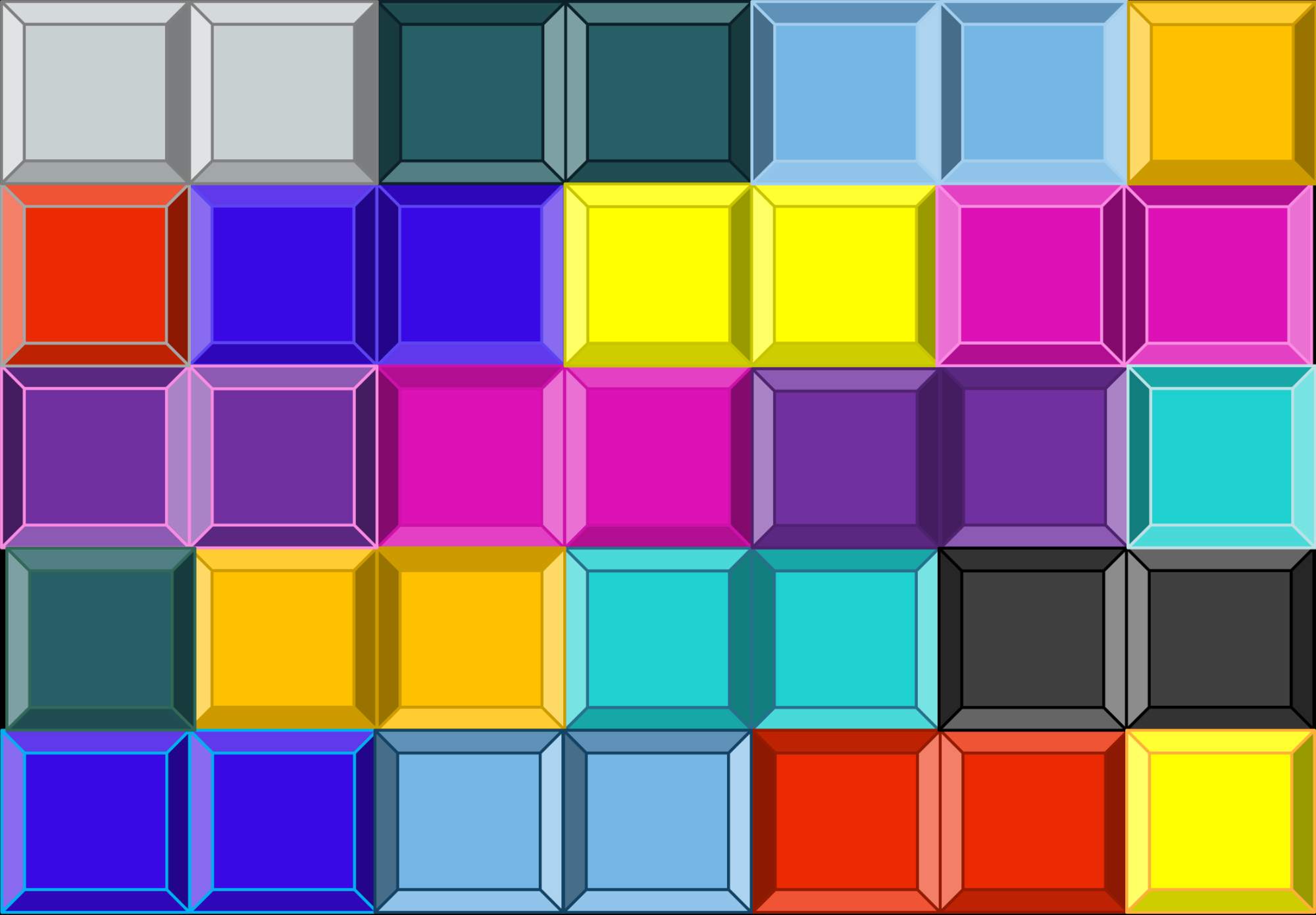 Solve color blocks jigsaw puzzle online with 580 pieces