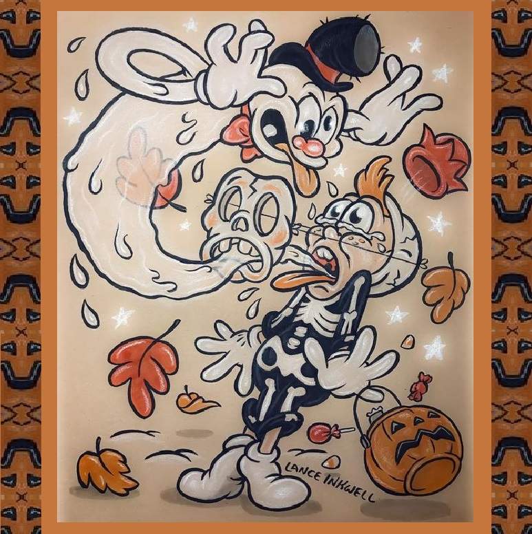 Solve Halloween Scare jigsaw puzzle online with 121 pieces