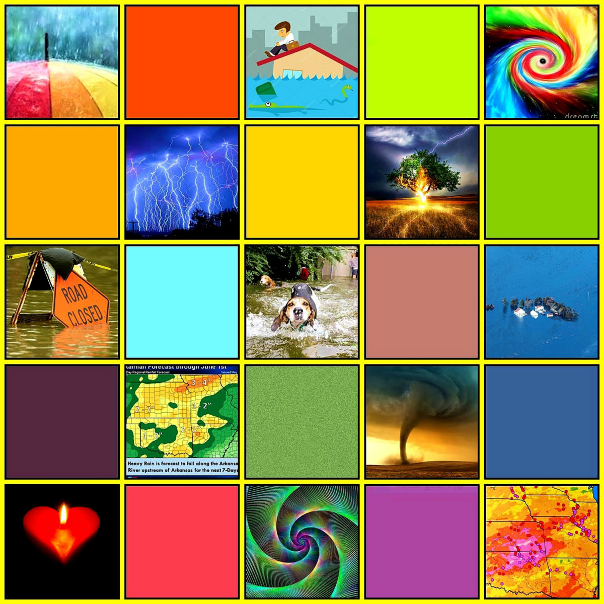 Solve Damaging Weather jigsaw puzzle online with 256 pieces