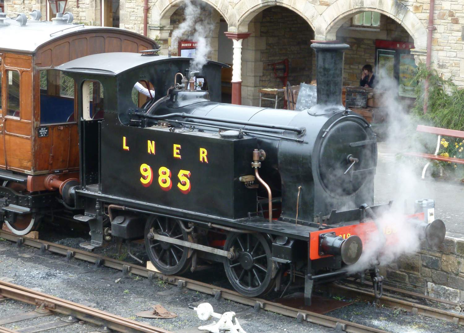 Jigsaw Puzzle | LNER 0-4-0T Type-Y7 No.985 | 108 pieces | Jigidi