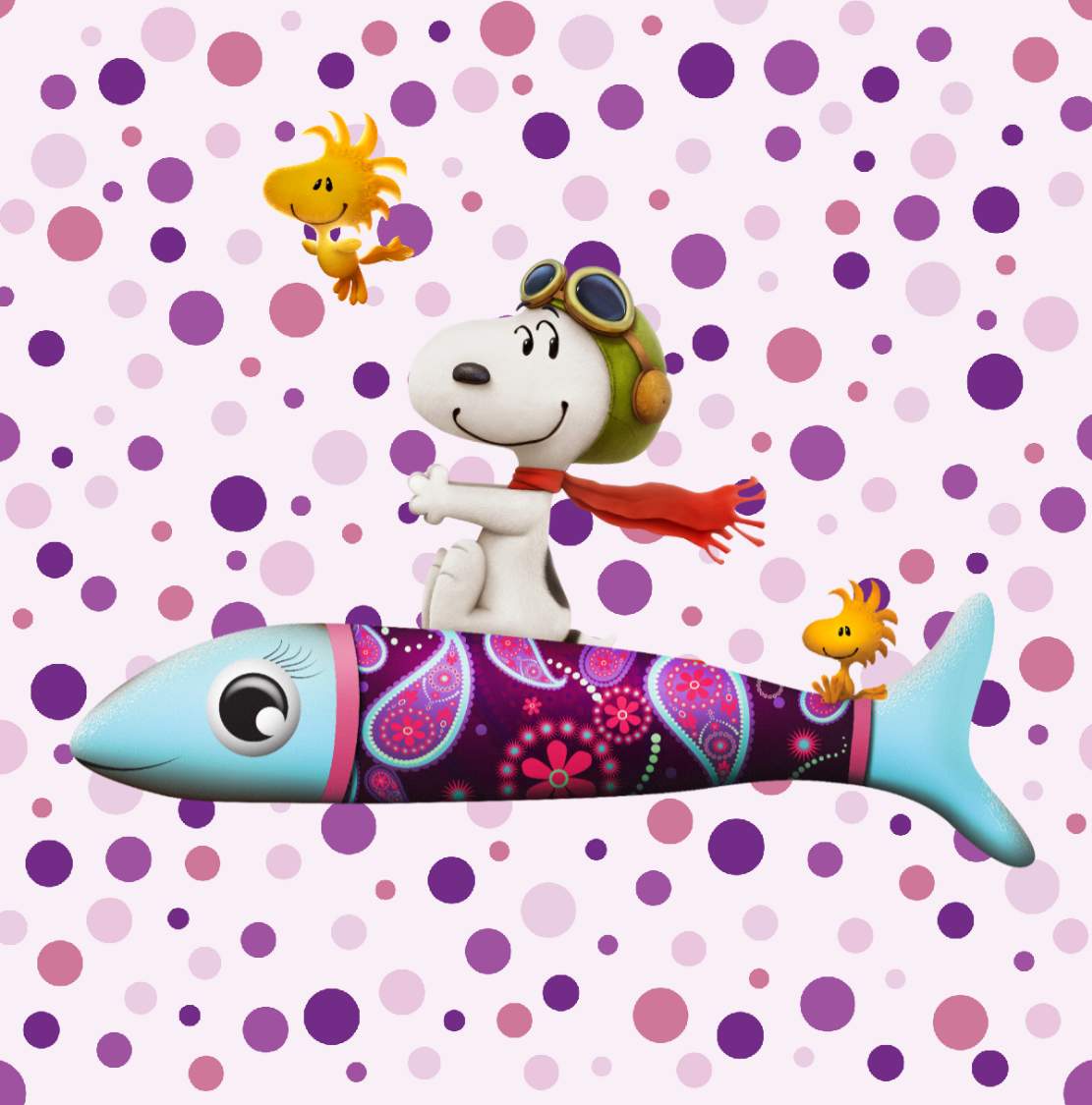 Solve Snoopy jigsaw puzzle online with 81 pieces