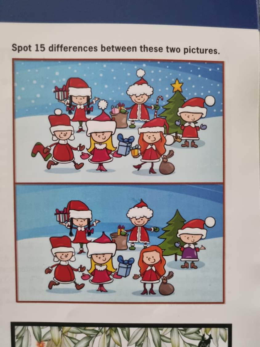 Solve Spot the Difference jigsaw puzzle online with 30 pieces