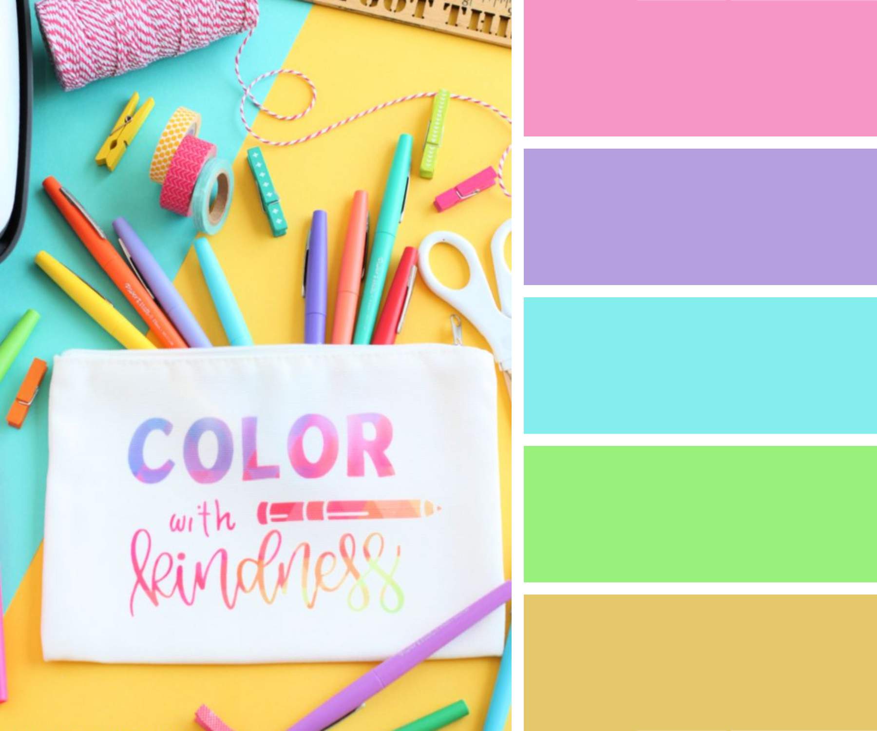 Solve Colour With Kindness jigsaw puzzle online with 270 pieces