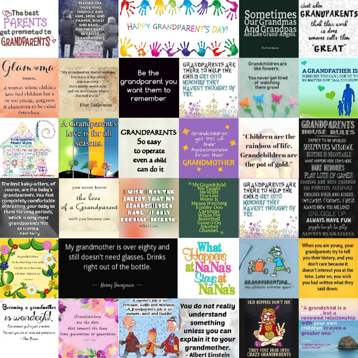 Solve HAPPY GRANDPARENTS DAY ! jigsaw puzzle online with 400 pieces