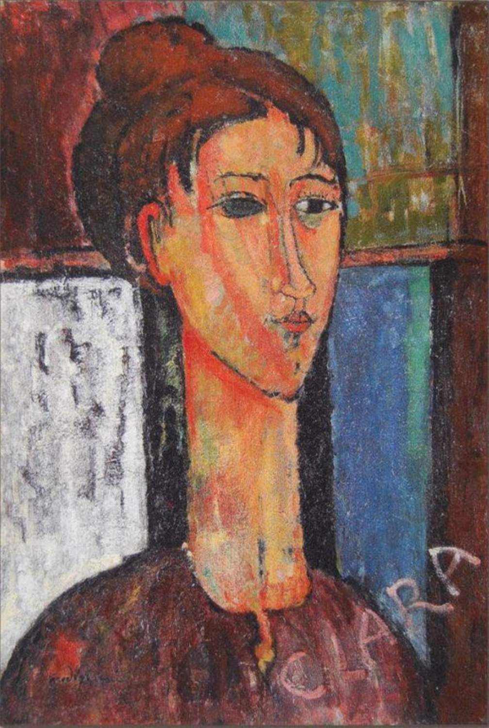 Solve Amedeo Modigliani, Clara, 1915 jigsaw puzzle online with 330 pieces