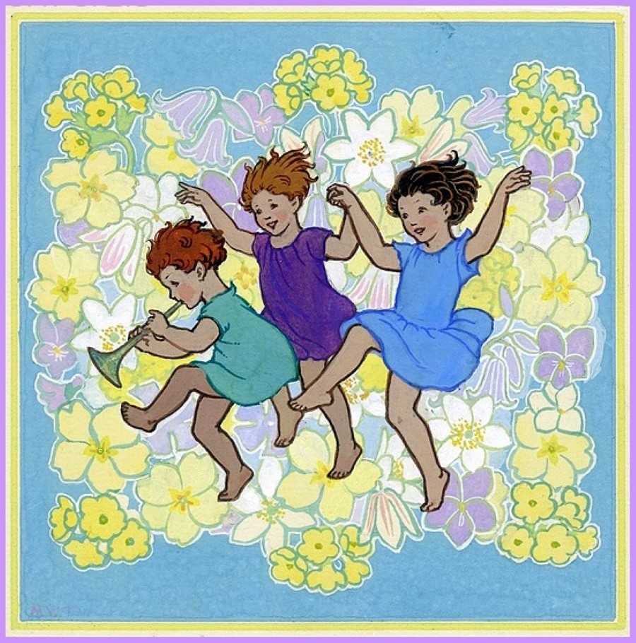 Solve A Pixie Dance jigsaw puzzle online with 225 pieces