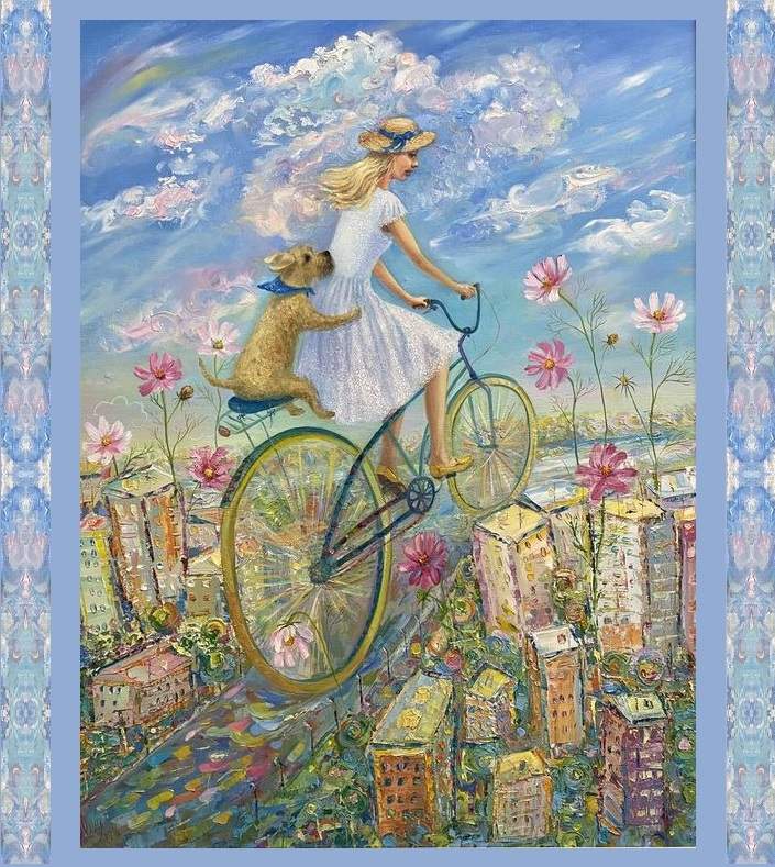 Solve Bicycle jigsaw puzzle online with 120 pieces