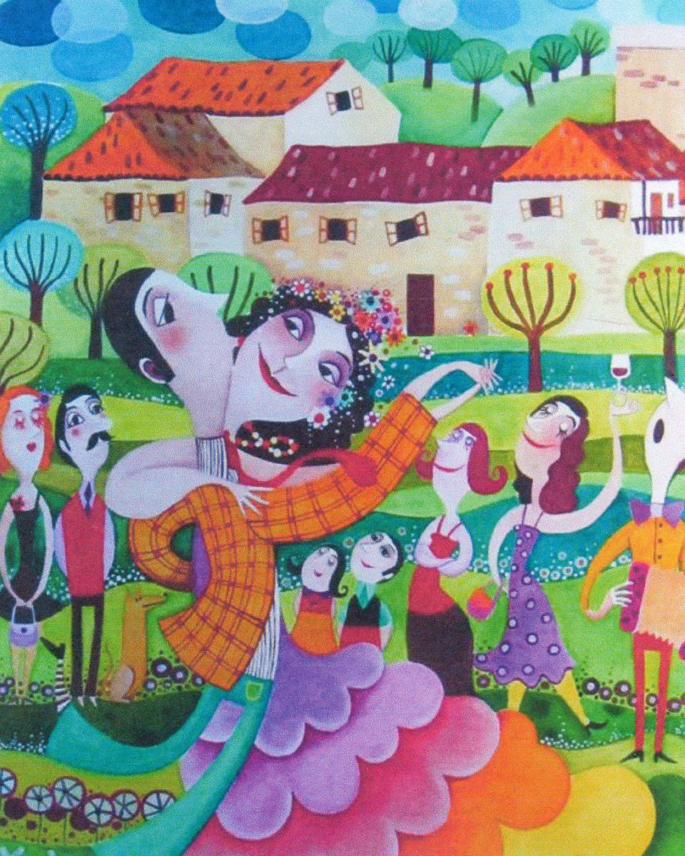 Solve dancing jigsaw puzzle online with 320 pieces