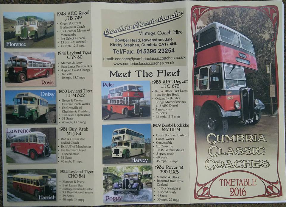 Solve Cumbria Classic Coaches jigsaw puzzle online with 192 pieces