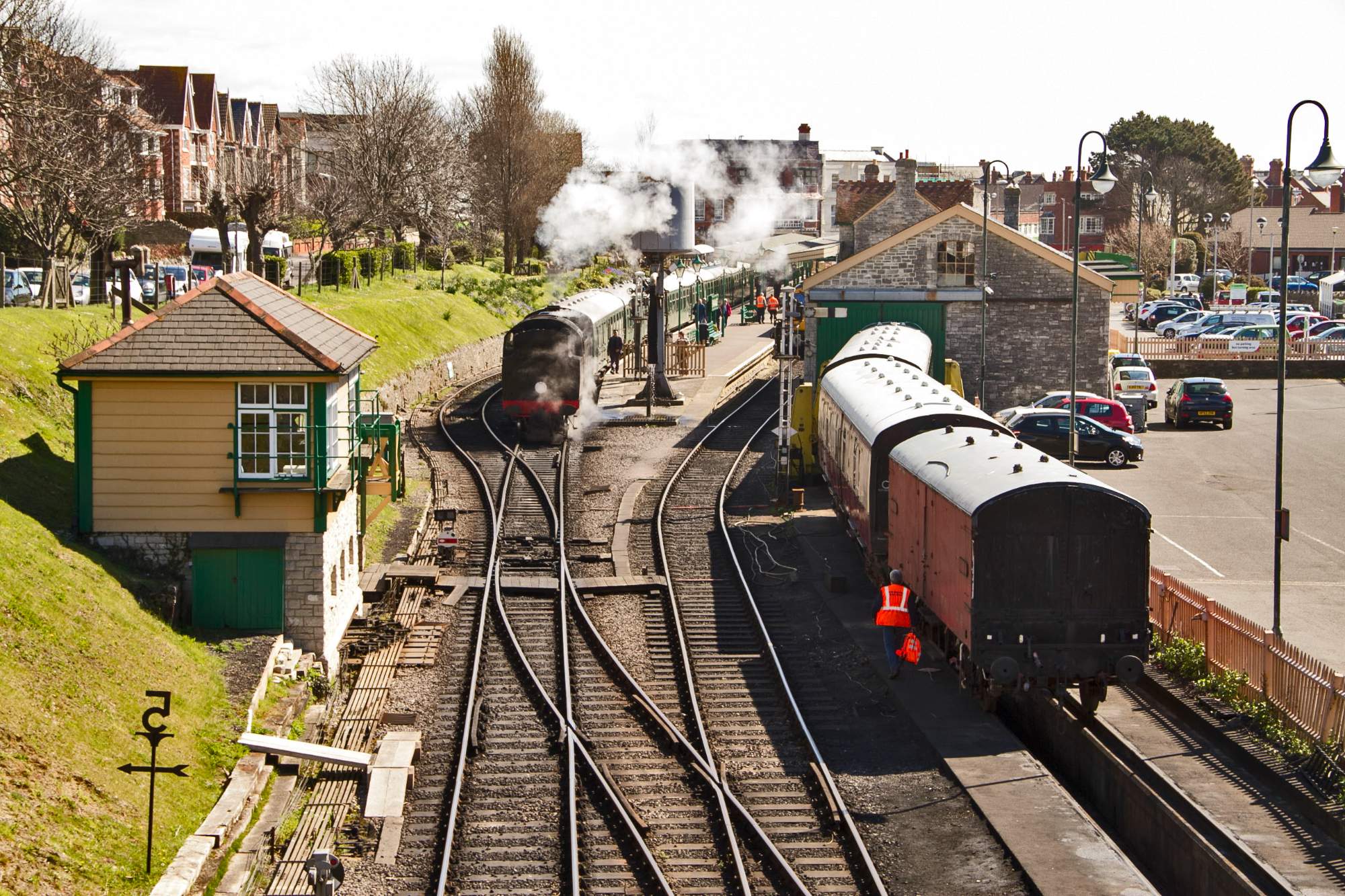 Solve swanage railway 19-04-2016 swanage bridge to signal box & BR ...