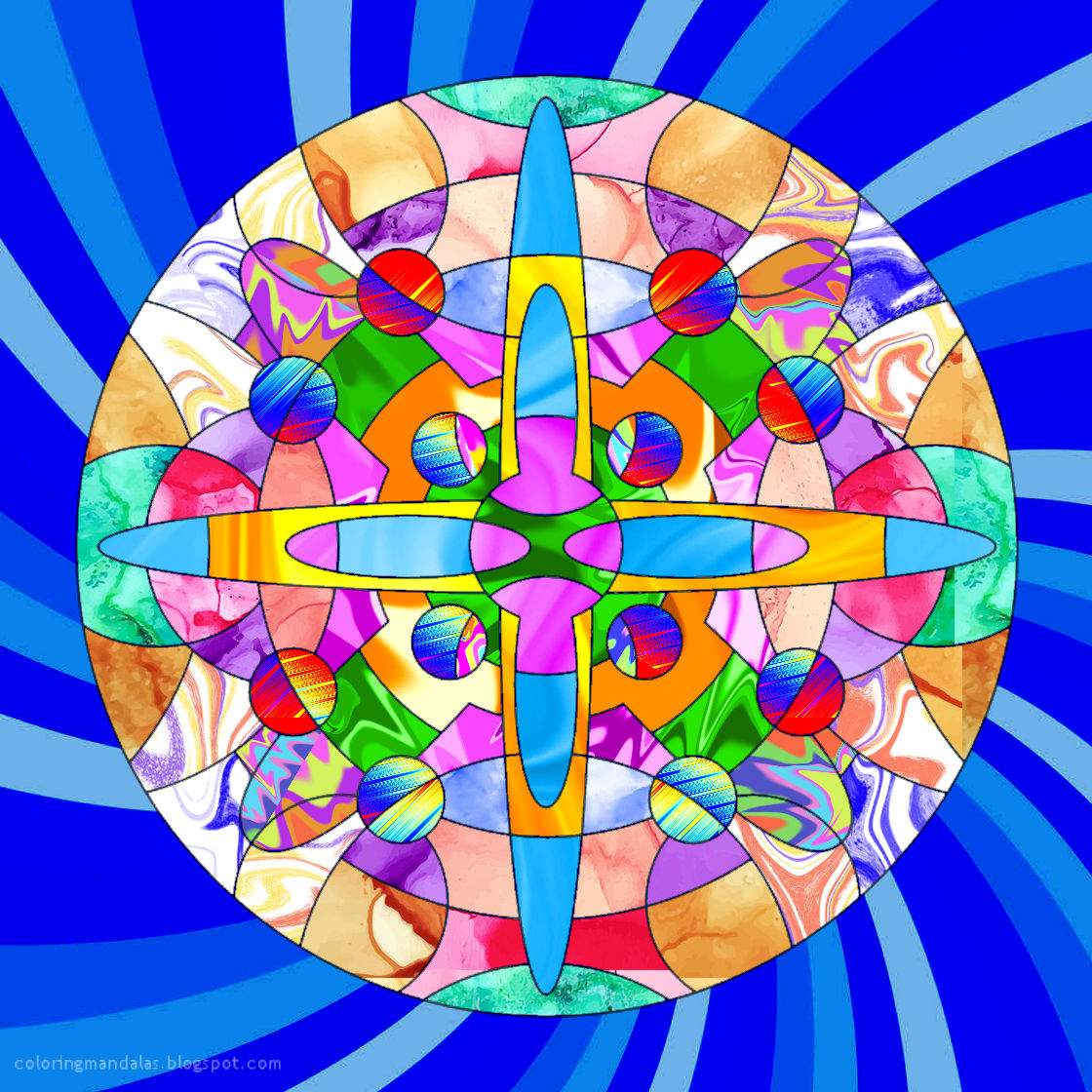 Solve Twirly Eye Twister jigsaw puzzle online with 81 pieces