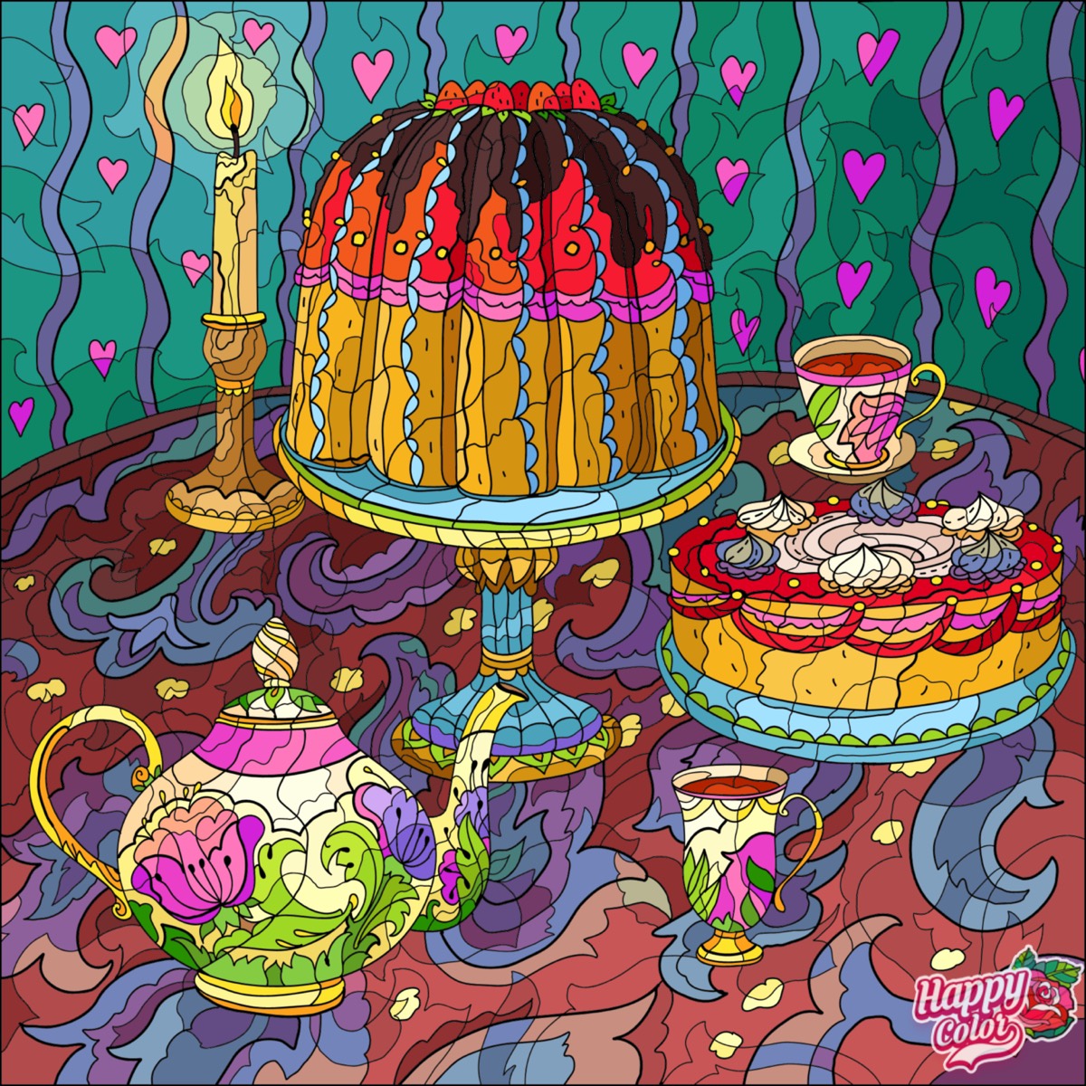 Solve Scrumptious Goodies! jigsaw puzzle online with 324 pieces