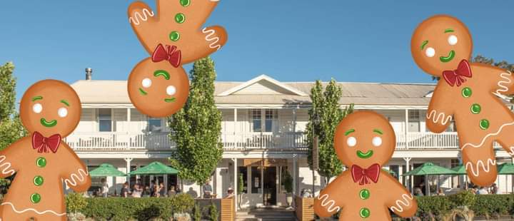 Solve The attack of the gingerbread men jigsaw puzzle online with 18 pieces