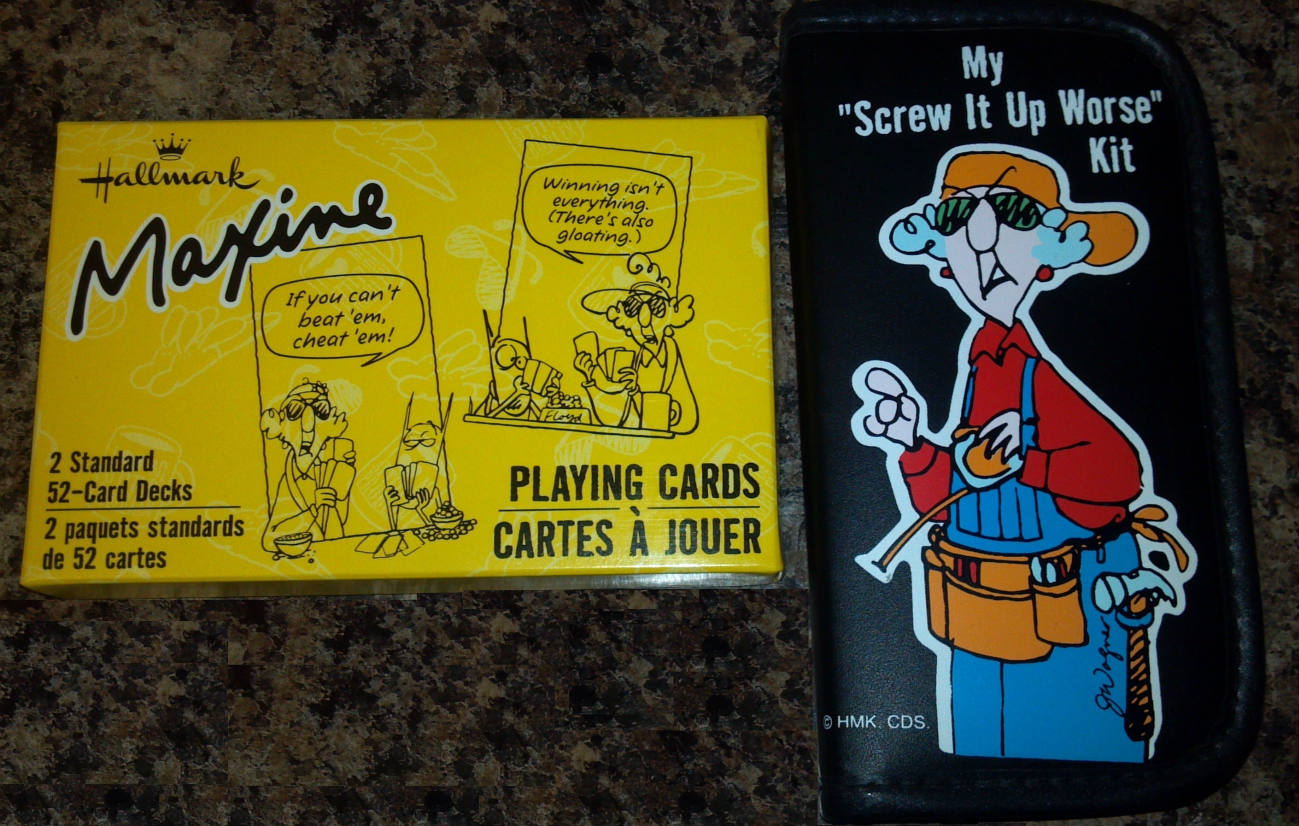 Solve Maxine - Playing Cards & Tool Kit jigsaw puzzle online with 104 ...