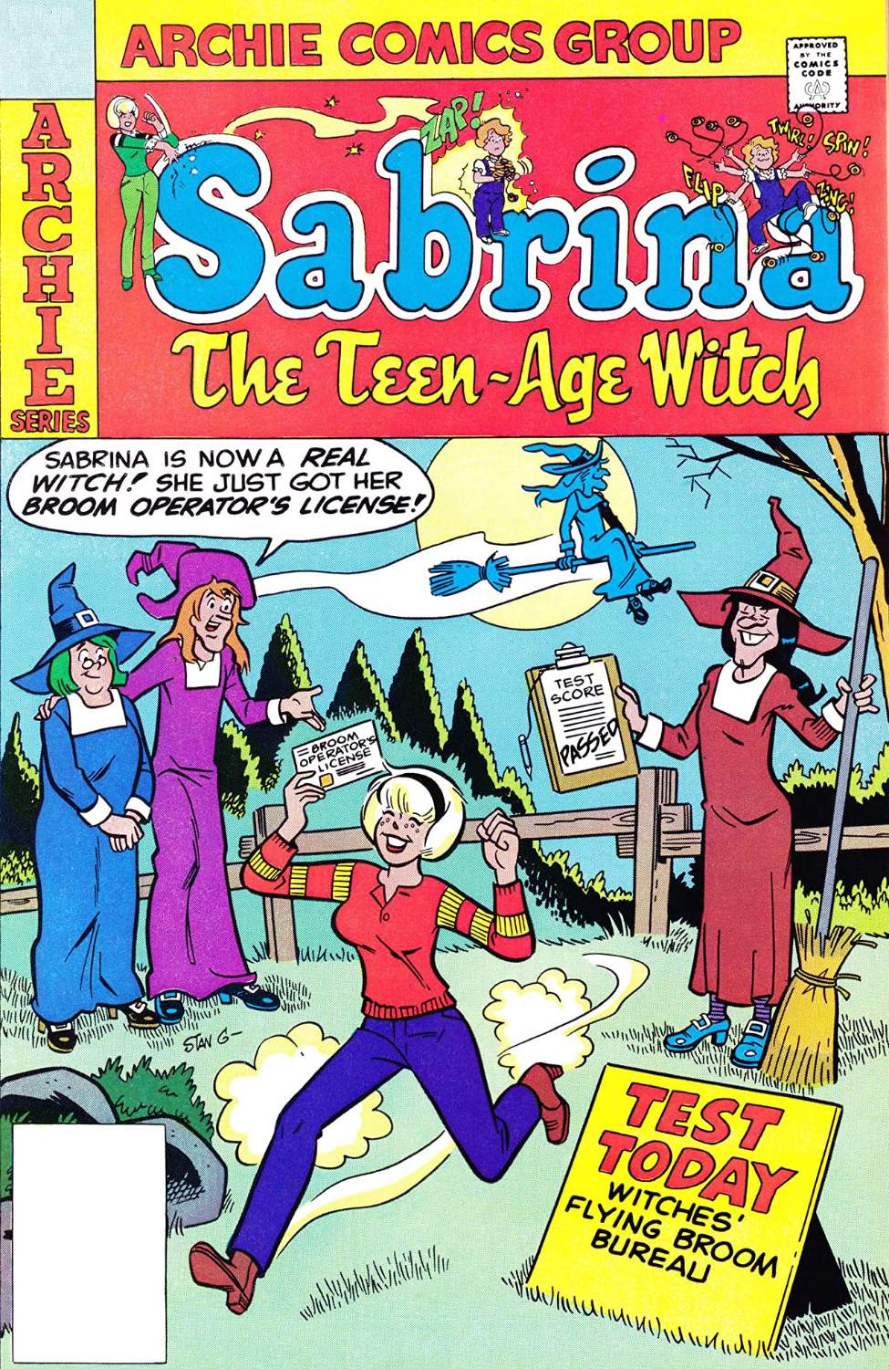 Jigsaw Puzzle | Sabrina, The Teen-Age Witch: Broom Operator License ...