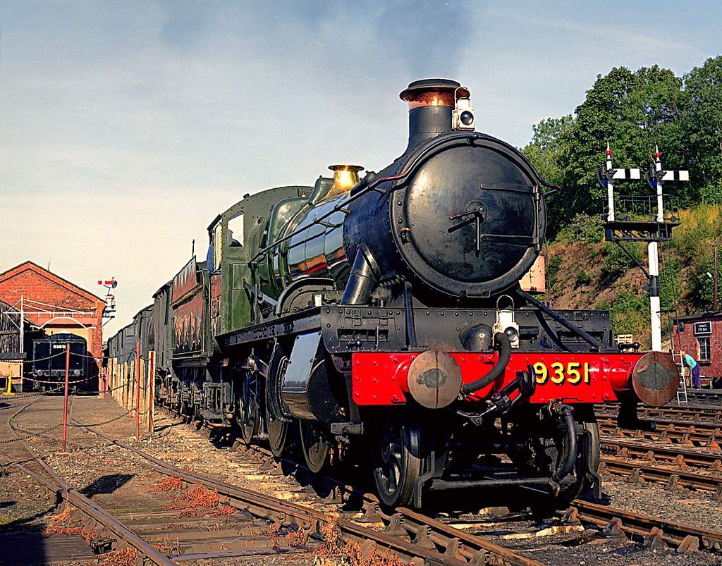 Solve Built as 5101 Class 2-6-2T, 9351 was converted to a 2-6-0 ...